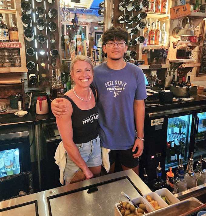 The folks behind the bar aren't just serving drinks &ndash; they're crafting liquid happiness with the precision of artists and the warmth of old friends.
