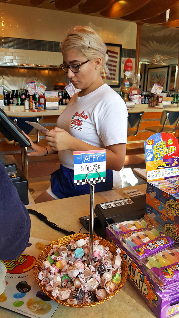 At the counter, where candy meets nostalgia, taffy still costs 5 for 25&cent;&mdash;some traditions are worth preserving.