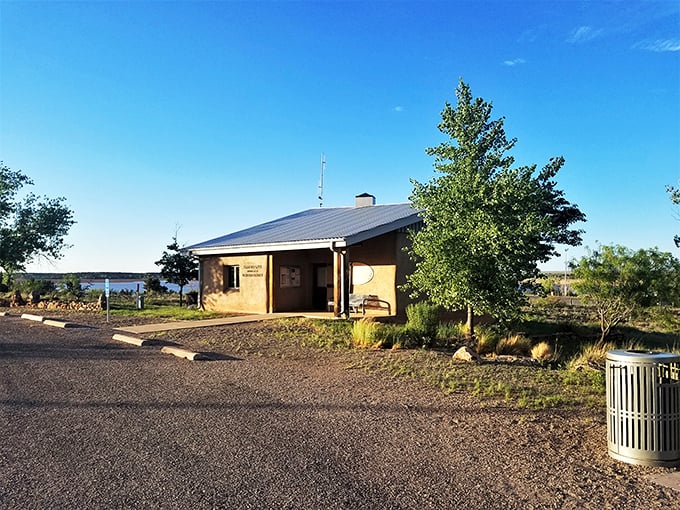 The visitor center where helpful humans can point you toward your perfect spot without the internet's help.