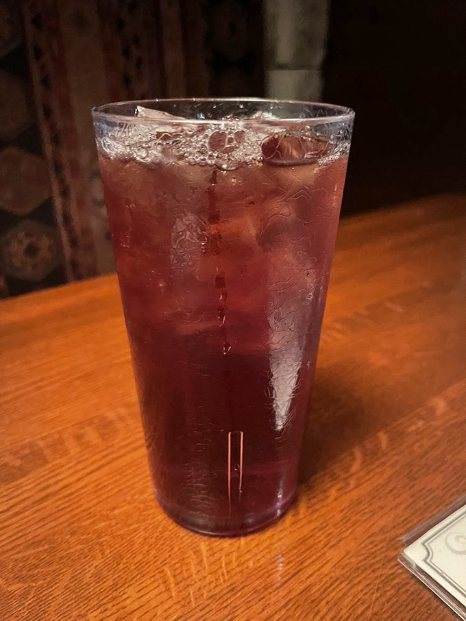 Sweet tea so perfectly amber-colored it could be mistaken for liquid gold. The unofficial wine pairing for serious barbecue enthusiasts.