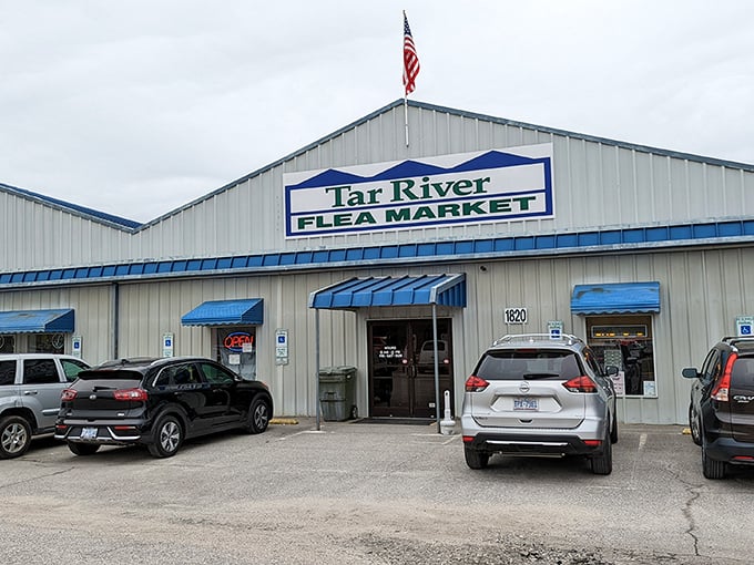 Tar River Flea Market houses treasures waiting to be discovered – one person's castoff becomes another's conversation piece.