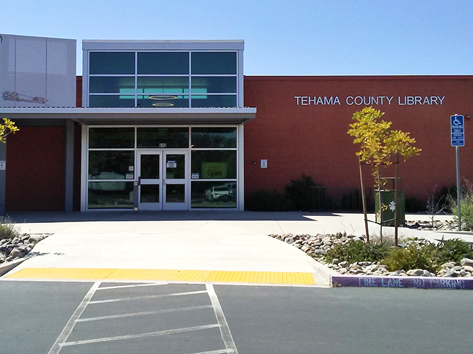 The Tehama County Library &ndash; where modern architecture houses ancient wisdom and free WiFi, the community's living room for curious minds.