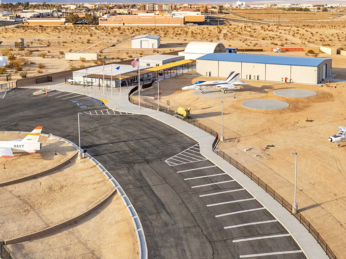 Aviation history takes flight at the China Lake Museum, where military aircraft rest peacefully after careers more exciting than most action movies.