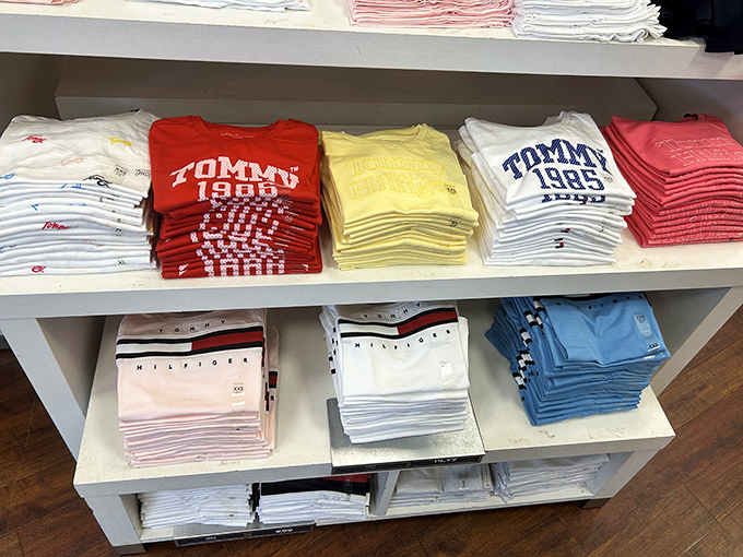 Tommy Hilfiger's classic Americana aesthetic neatly folded and color-coded&mdash;like a patriotic Excel spreadsheet you can actually wear.