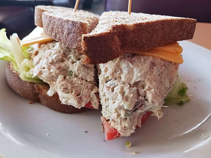 This tuna sandwich isn't trying to reinvent the wheel&mdash;it's just showing how magnificent the wheel can be when assembled with care.