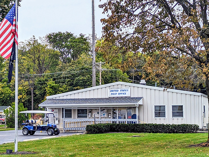 The island's post office might be small, but it connects this Lake Erie gem to the mainland one letter at a time.