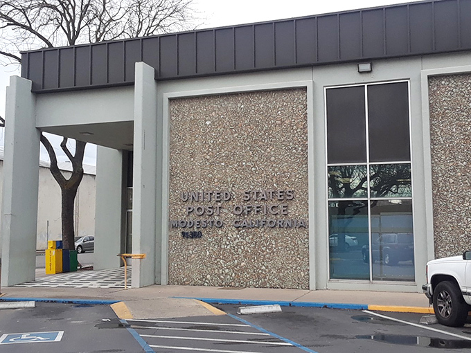 Even the post office in Modesto has a certain no-nonsense charm &ndash; much like the city itself.