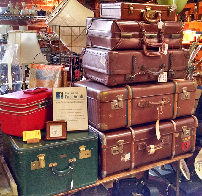 Luggage with more stories than a travel blogger. These vintage suitcases weren't designed for overhead compartments&mdash;they were built for grand adventures on ocean liners and trains.