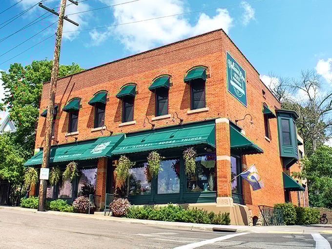 The Local Store's classic brick fa&ccedil;ade and green awnings invite you to shop local in a building that's seen generations of Eau Claire residents come and go.