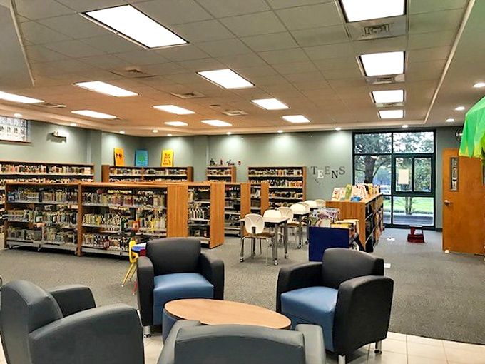 Washington County Library offers more than books—it's a community living room where air conditioning and free WiFi are always on the menu.
