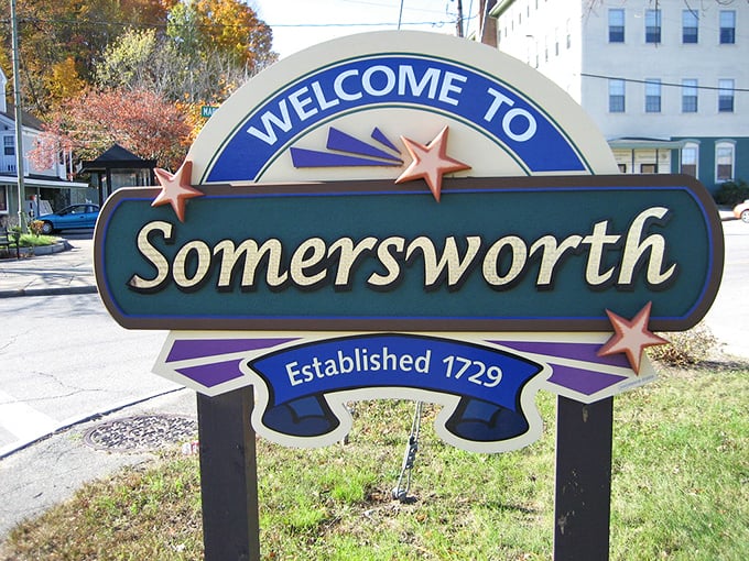 Welcome to Somersworth since 1729, back when "established" meant something more than your Instagram account's verification checkmark means today.