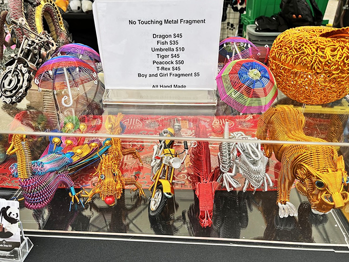 These wire creatures might be the only market items that don't require refrigeration or watering&mdash;just imagination and a spot on your shelf.