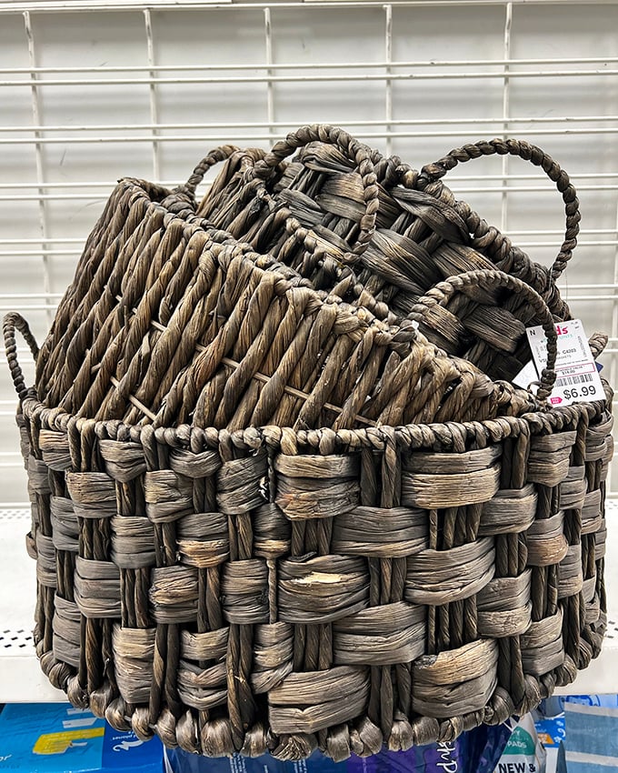 Nature-inspired storage that Marie Kondo would approve. These woven baskets blend rustic charm with practical organization for any room.