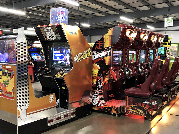 Arcade nostalgia meets modern gaming in this corner of controlled chaos. Your quarters have been waiting for this reunion tour.