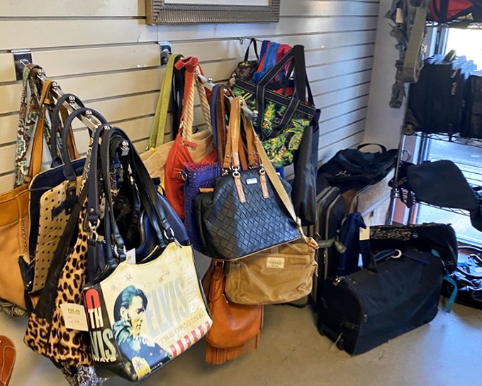 Bag bonanza featuring everything from vintage-inspired clutches to an Elvis tote that's definitely worth rocking around the clock for.