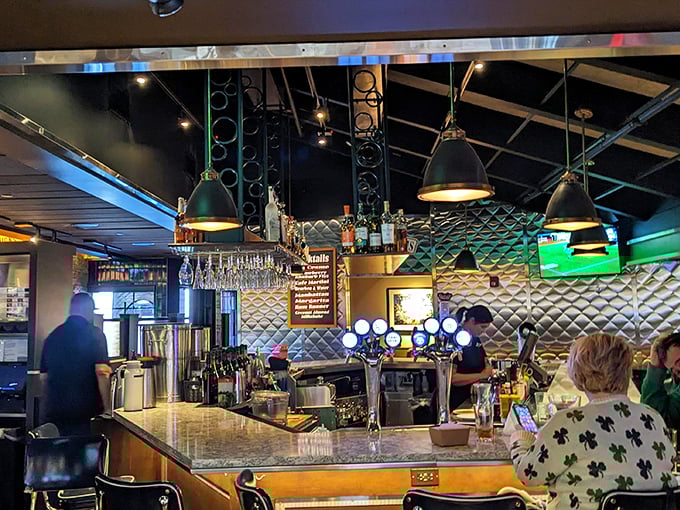 The bar isn't just where drinks are made&mdash;it's where food philosophies are debated and cocktail epiphanies happen under industrial pendant lighting.