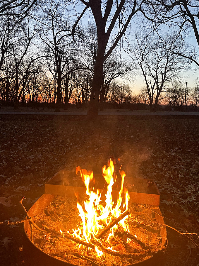 Campfires at Lake Chicot turn ordinary evenings into primal storytelling sessions. S'mores taste better when accompanied by star-gazing.