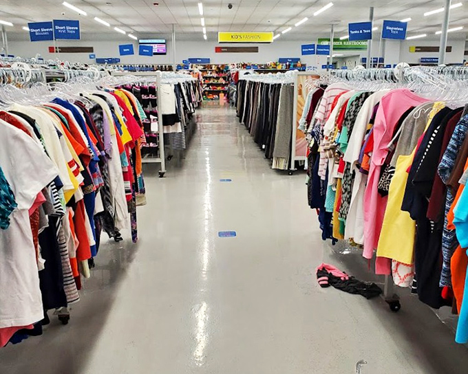 Racks upon racks of clothing prove that fashion never dies&mdash;it just takes a brief sabbatical before its triumphant return.