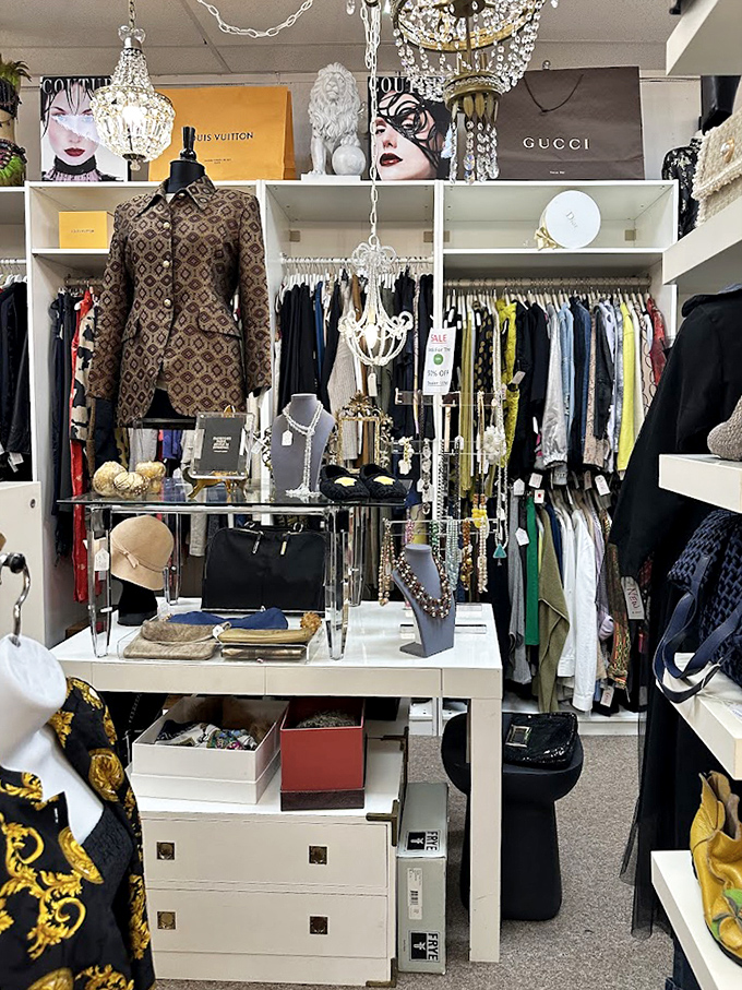 Designer fashion without the designer price tag. This isn't just vintage shopping&mdash;it's time travel with a style upgrade.