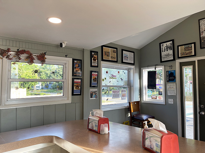 A counter that's witnessed more food epiphanies than a thousand fancy restaurants. Where burger dreams come true one order at a time.