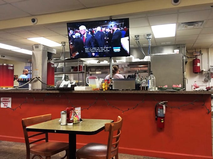 The counter view offers a front-row seat to the breakfast theater, where plates emerge from the kitchen like edible works of art. 