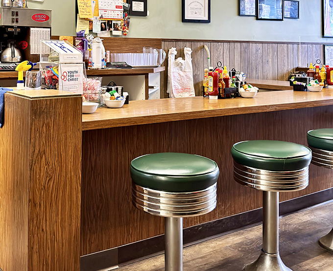 Those classic diner counter stools&mdash;where solo diners become regulars, and regulars become family, one cup of coffee at a time.