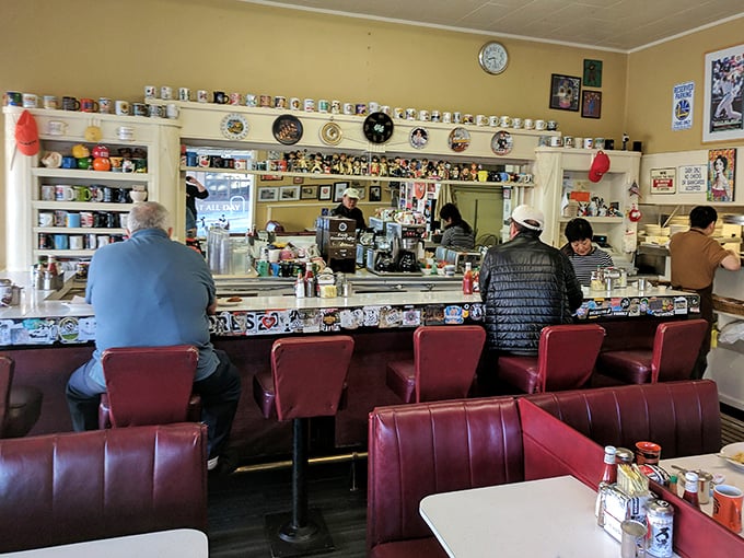 Counter culture at its finest&mdash;where solo diners find community and the best view of short-order cooking ballet.