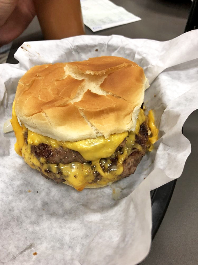 Behold the double cheeseburger in all its glory&mdash;a testament to the fact that sometimes more is exactly what you need.