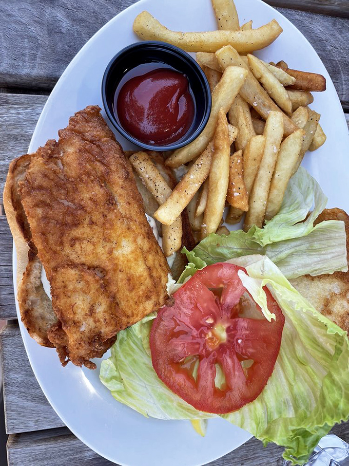 The fish sandwich that launched a thousand road trips&mdash;crispy, flaky, and unapologetically straightforward in its perfection.