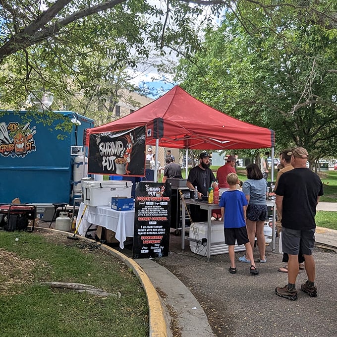 The food truck scene has arrived in Great Falls, where "Shrimp Pot" proves Montana's seafood game is stronger than geography would suggest.