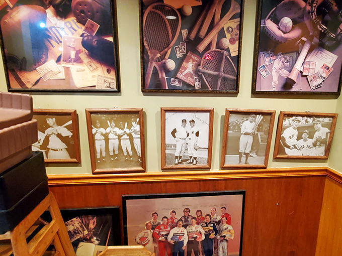 Sports legends watch over diners from these walls, creating a shrine where barbecue and baseball&mdash;two great American traditions&mdash;live in perfect harmony.