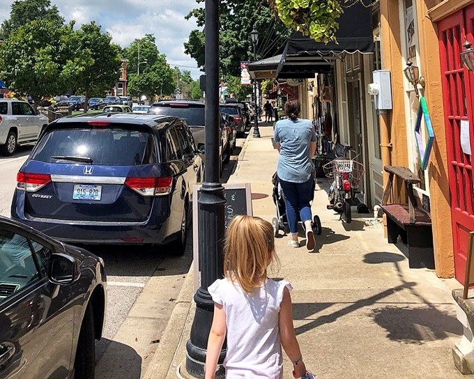 Strolling down Midway's sidewalks feels like walking through a movie set, except the charm is authentic and the smiles aren't scripted. Perfect for afternoon window shopping.