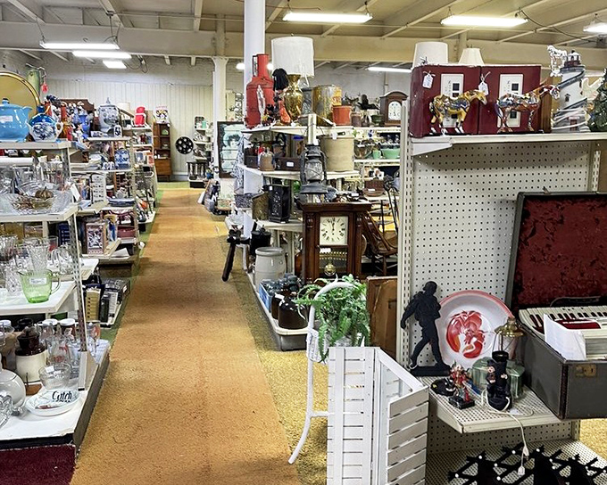 Every aisle tells a different story, with chapters written in porcelain, metal, and wood spanning decades of American life.