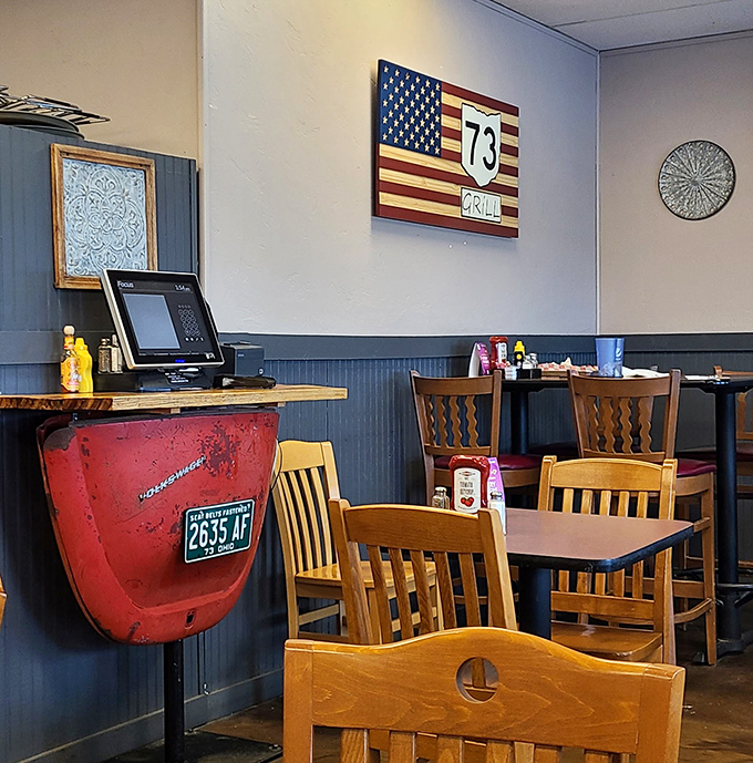 That American flag art piece isn't just patriotic&mdash;it's a warning that your taste buds are about to experience freedom like never before.