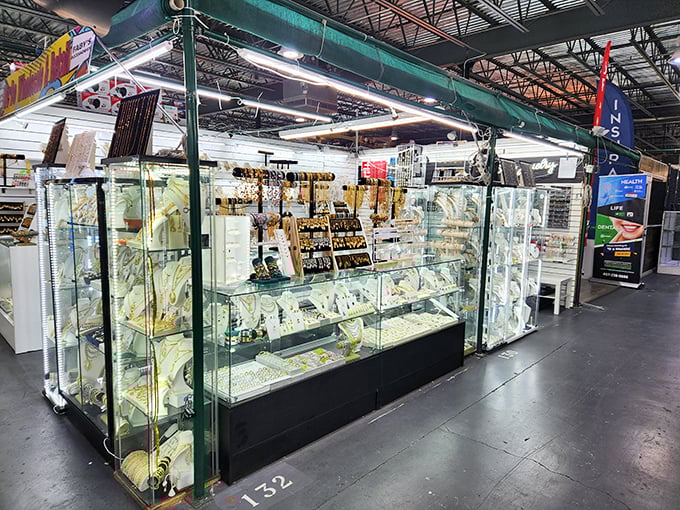 Jewelry cases gleaming with possibilities—from subtle elegance to "look at me" spectacular.