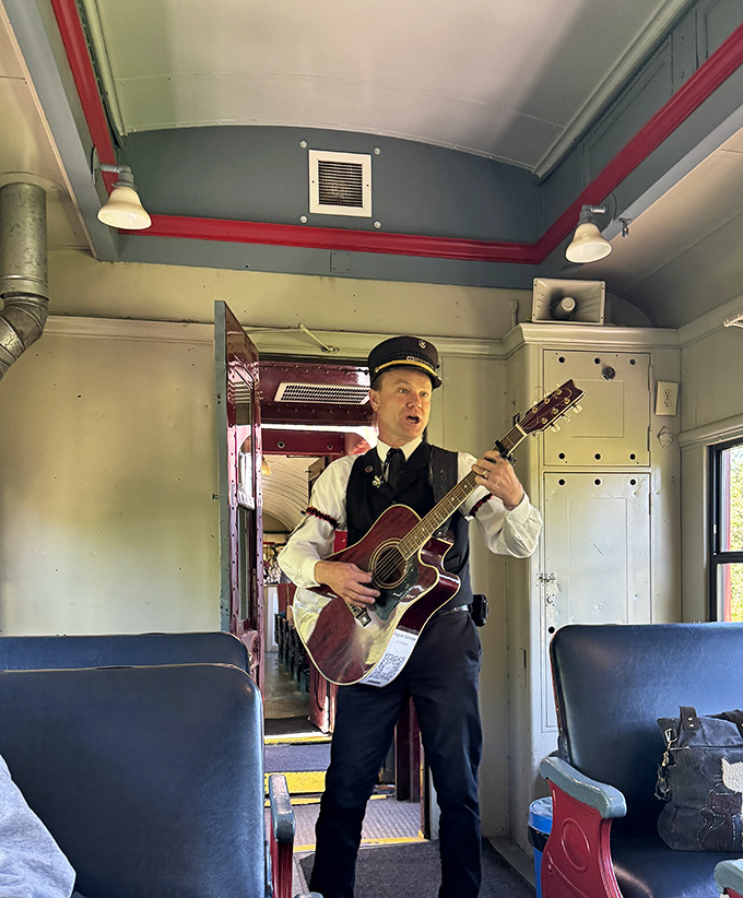 All great journeys deserve a soundtrack&mdash;onboard musicians serenade passengers with tunes that feel perfectly matched to the rhythmic clickety-clack of the rails. 