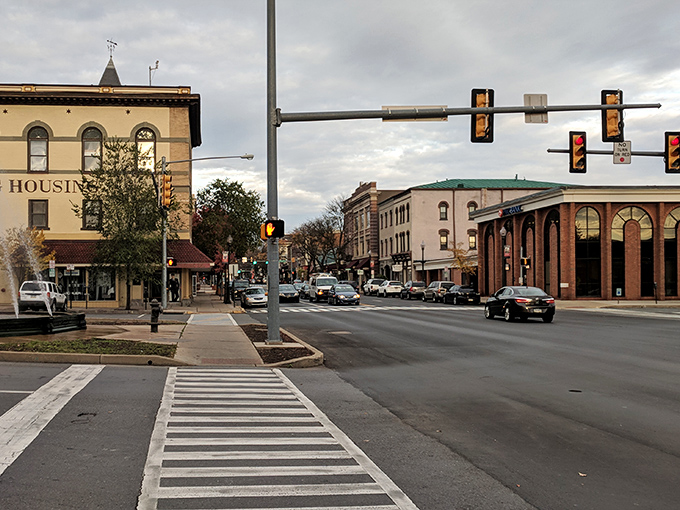 Downtown intersections buzz with just enough activity to feel alive without the stress of big-city traffic and impossible parking.