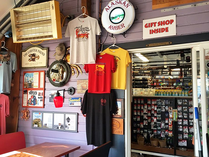 Local merchandise lets you take a piece of Tony's coastal magic home to remember this experience.