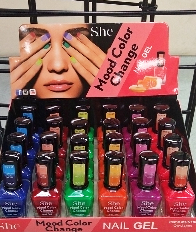 Mood-changing nail polish that's more reliable than most weather forecasts and certainly more fun than checking your work emails.