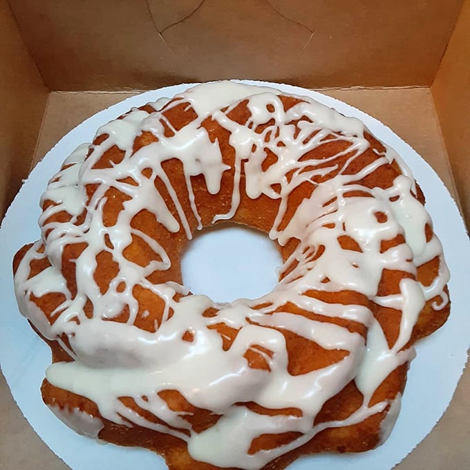 This pound cake with its drizzle of icing is the dessert equivalent of a victory lap &ndash; simple, confident, and utterly satisfying.