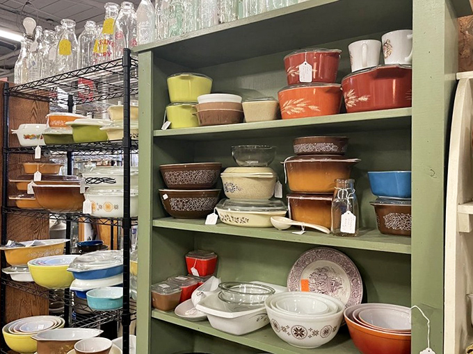 The holy grail for kitchen collectors&mdash;vintage Pyrex in colors that somehow make food taste better than anything cooked in modern containers.