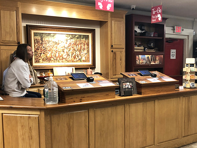 The gateway to goodness &ndash; where hungry pilgrims check in before embarking on their culinary journey.