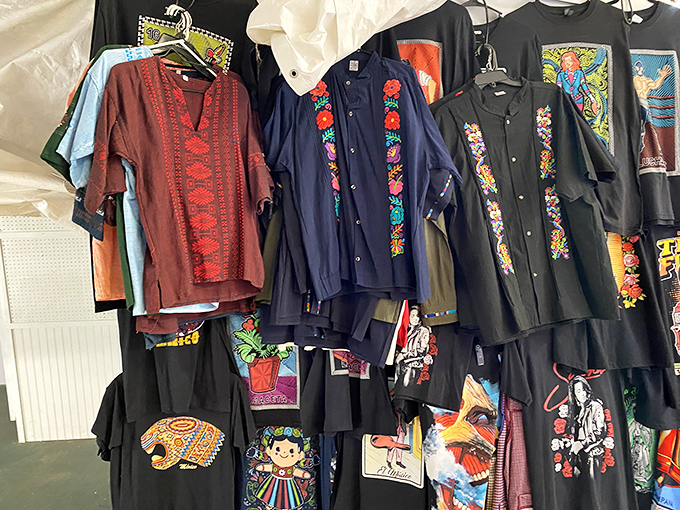 Wearable art with personality! These embroidered shirts blend cultural craftsmanship with contemporary style in a way that's uniquely Florida.