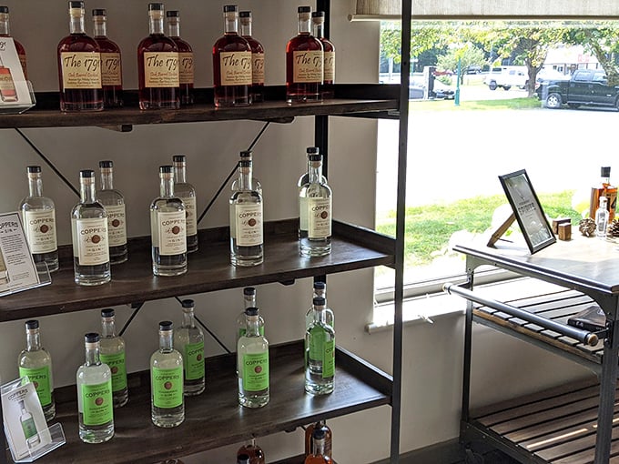 Vermont Spirits showcases bottles that capture the essence of the Green Mountain State. Liquid souvenirs that taste like Vermont in a glass!