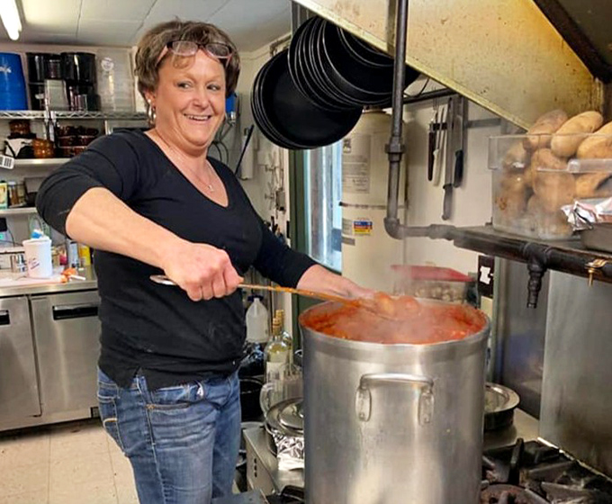 In the kitchen, magic happens one stirring motion at a time, with recipes passed down through generations of Maine cooking.