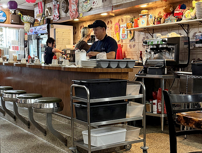 Where culinary magic happens. The open kitchen design means you can thank the wizards responsible for your breakfast bliss in person.