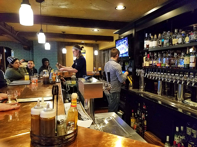 Where the magic happens. Bluebird's bar isn't just serving drinks&mdash;it's creating the backdrop for your next favorite memory.