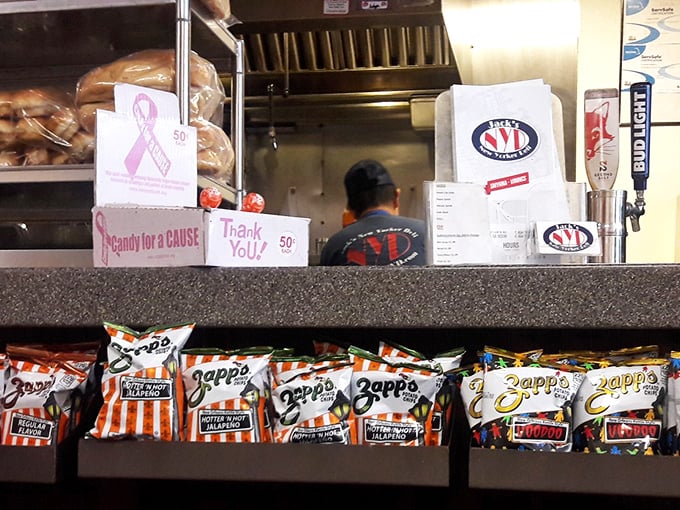 Behind the counter magic happens&mdash;like Santa's workshop, but instead of toys, they're crafting the sandwiches that haunt your dreams.