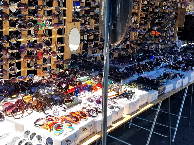 Sunglasses as far as the eye can see&mdash;which, ironically, you'll be able to do much better after purchasing a pair.