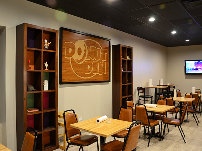 Modern, minimalist seating creates the perfect backdrop for the star attractions. Like a good supporting actor, it enhances without stealing the scene.